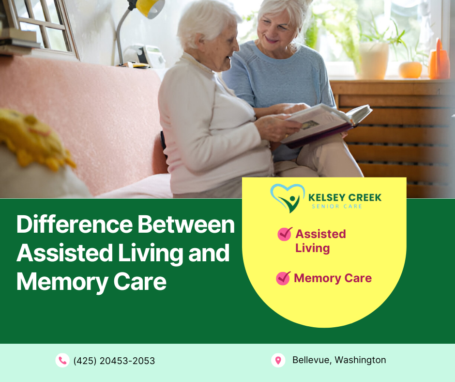 Difference Between Assisted Living and Memory Care - Kelsey Creek ...